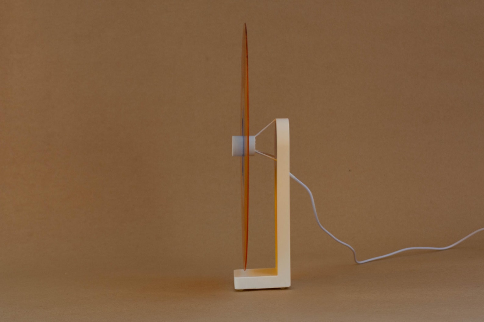 Vinyl Record Table Lamp, Modern Record Display, Minimal USB LED Table ...