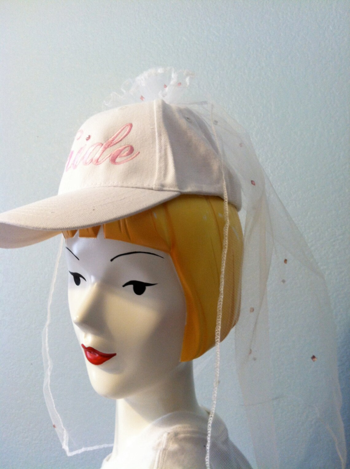 Now... Bride Hat With Bling on Veil and Groom Tuxedo Hat - Etsy