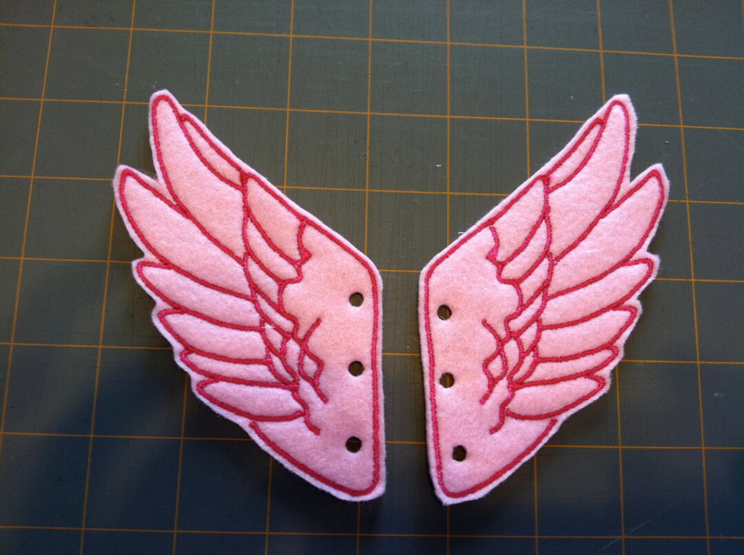 Preppy and Vibrant Pink and Pink Percy Jackson Inspired Shoe Wings - Etsy
