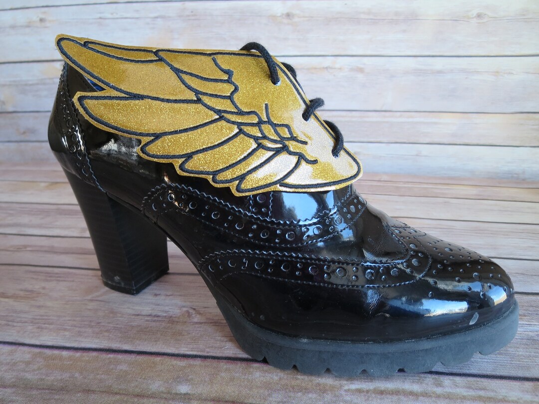Gold Glitter Faux Leather With Black Stitching Percy Jackson Inspired ...