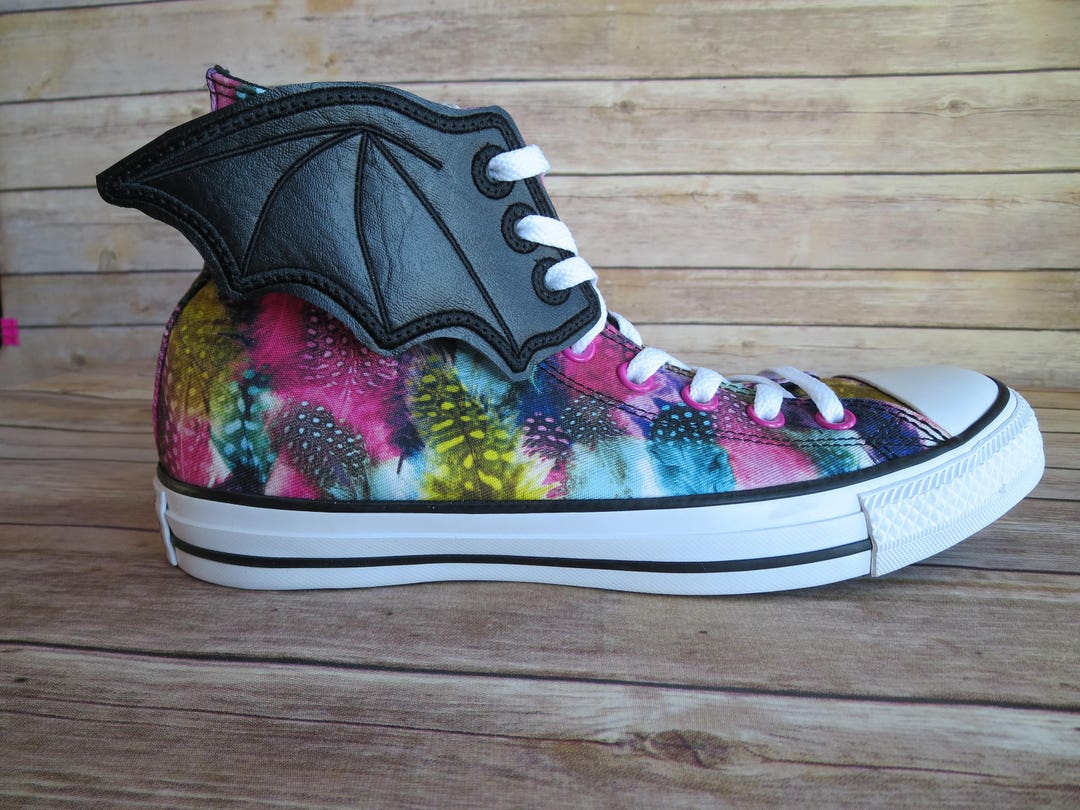 Faux Leather Bat Wing Inspired Shoe Wings Great for Com Icon, Winged ...