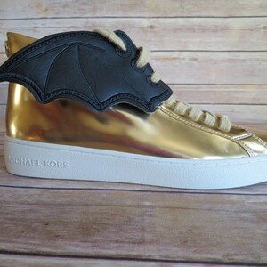 Faux Leather Bat Wing Inspired Shoe Wings Great for Comic Con - Etsy