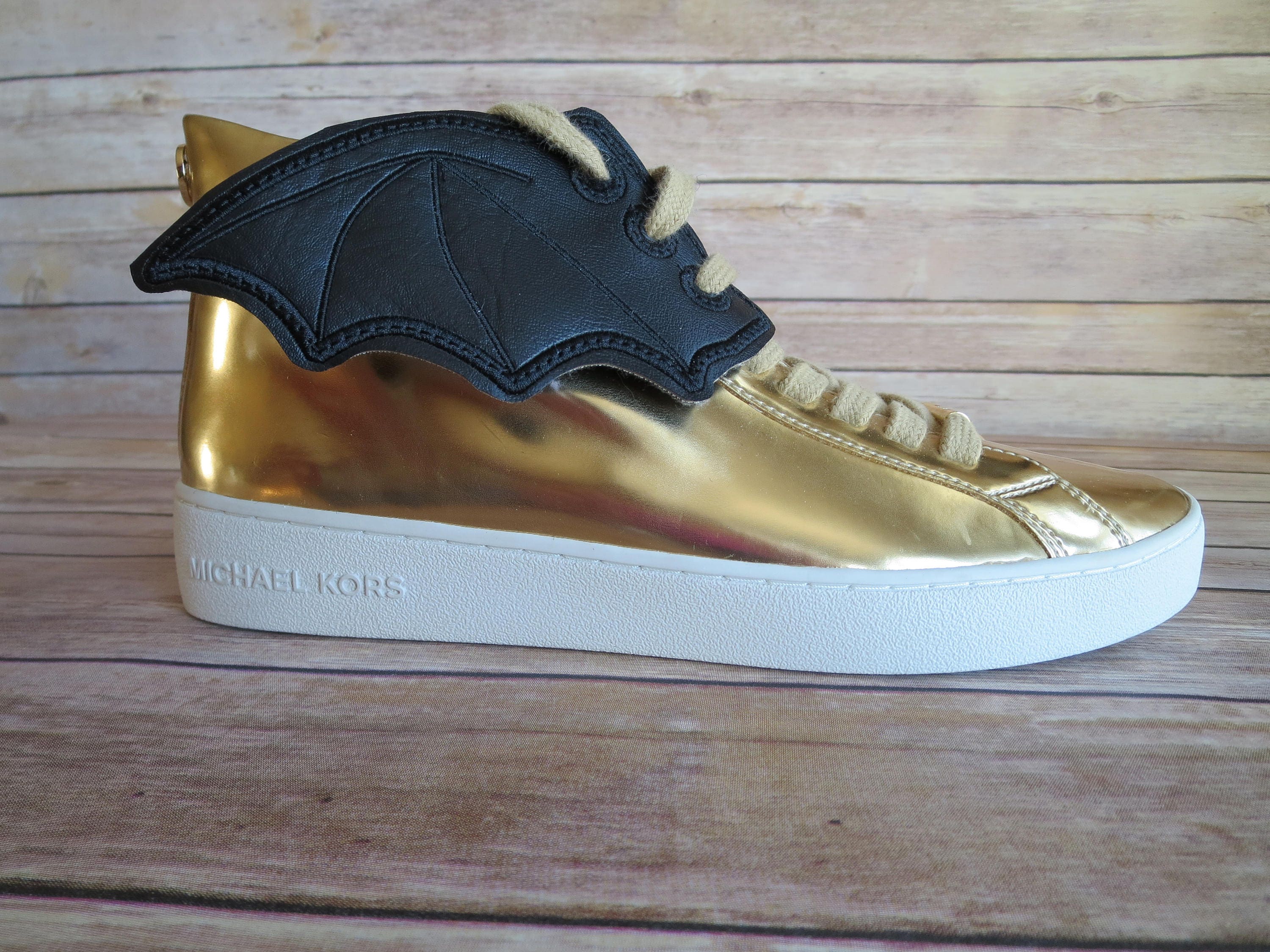 Faux Leather Bat Wing Inspired Shoe Wings Great for Comic Con | Etsy