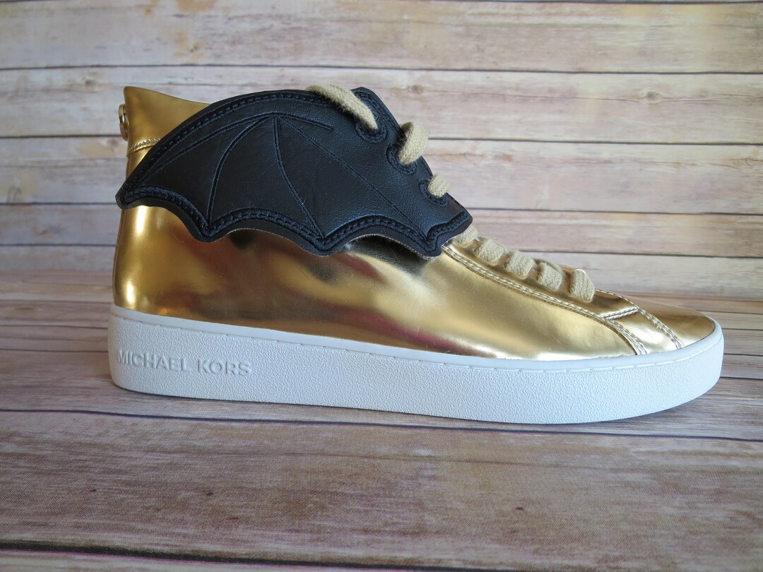 Faux Leather Bat Wing Inspired Shoe Wings Great for Comic Con - Etsy