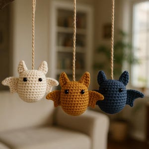 Crochet Mini Bat Amigurumi Pattern: Easy DIY Halloween (PDF Pattern) - Etsy