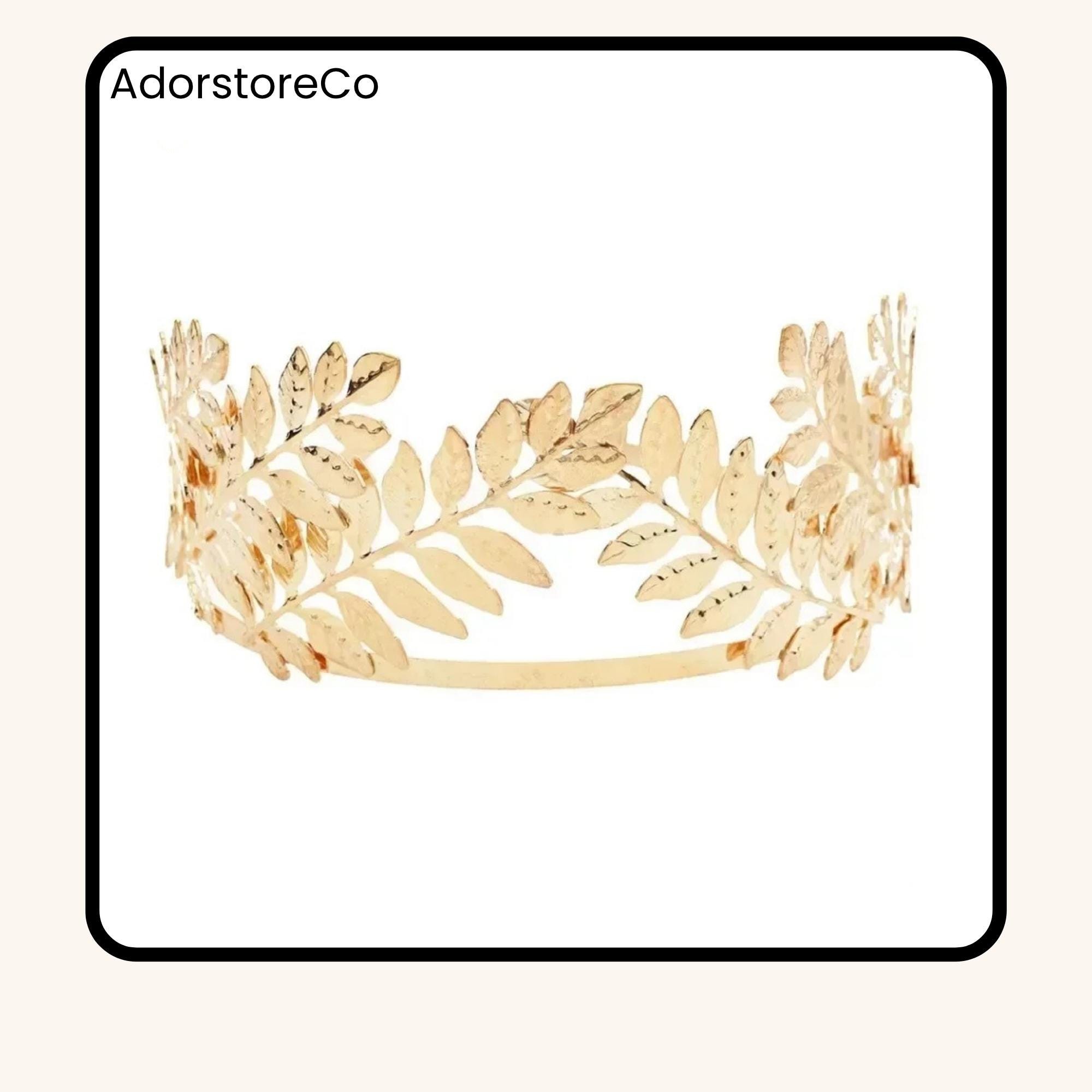 Gold Goddess Crown, Bridal Tiara, Greek Wedding Headpiece, Boho Festival Hair Accessory - Etsy