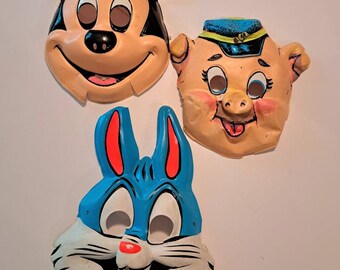 Mickey Mouse Vintage Mask - Etsy