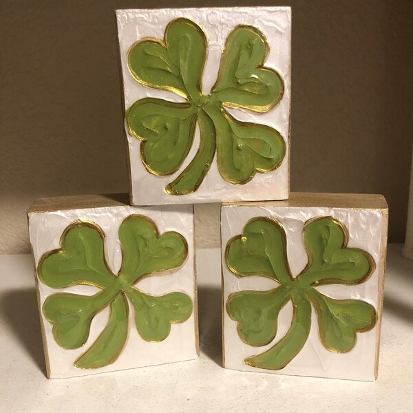 Wood Clover - Etsy