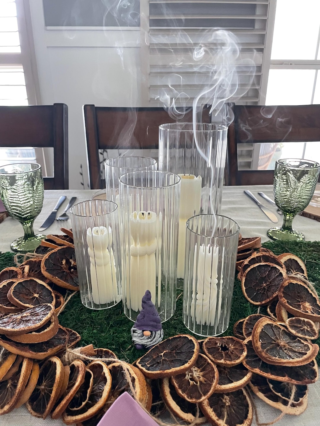 Winter Solstice Tablescape Table Setting - Etsy