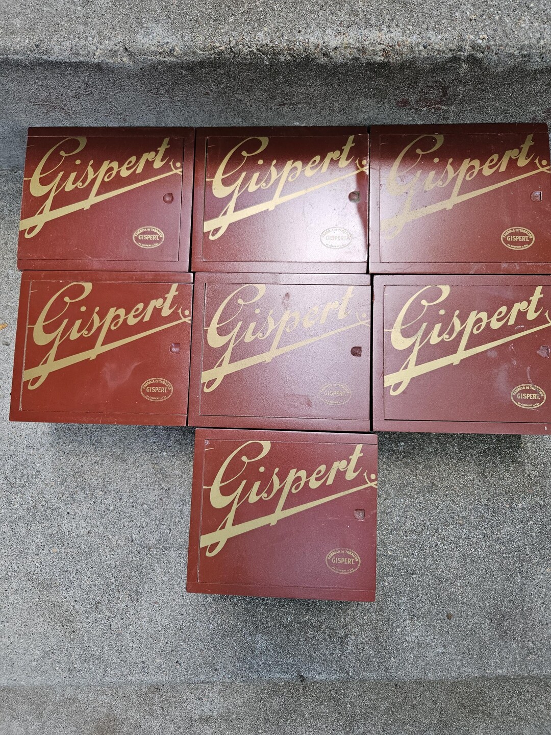 Gispert Robusto Wooden Cigar Boxes - Etsy
