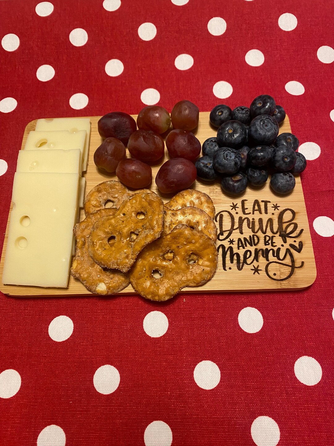 Christmas Cutting Board Gift Set, Charcuterie Board, Packaged Hostess ...
