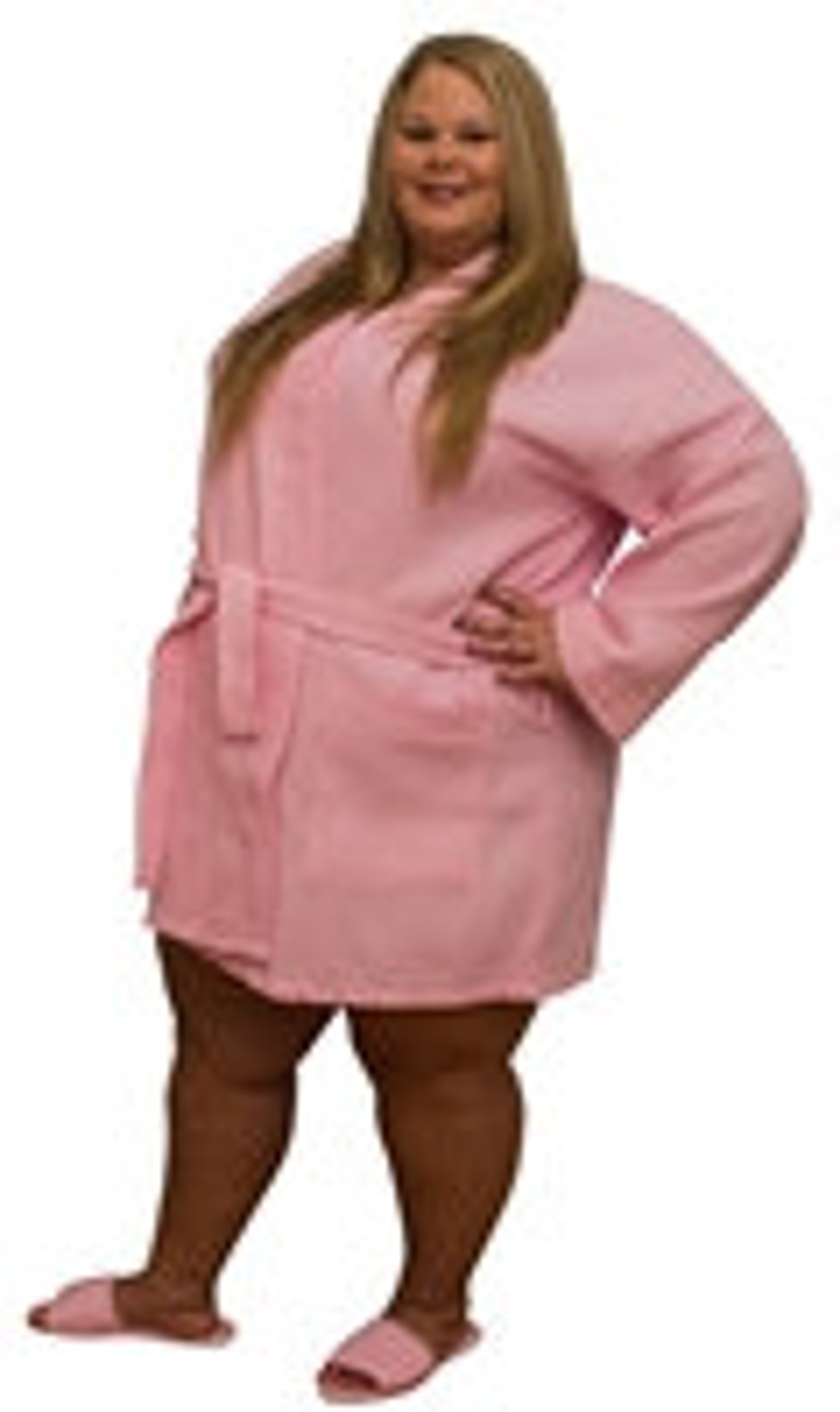 Plus Size Waffle Weave Cotton Robe for Ladies Large Size Spa - Etsy