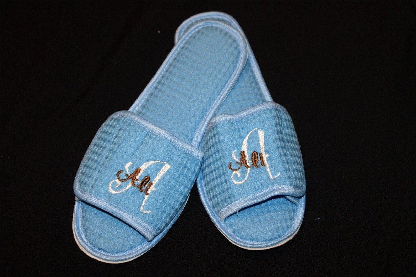 Slippers Choice of Colors and Free Personalization Wedding - Etsy