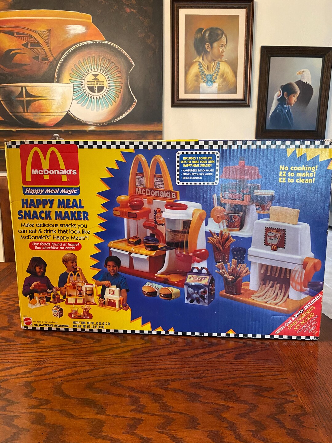 Mcdonald's Happy Meal Magic Snack Maker, Hamburger Maker, French Fry ...