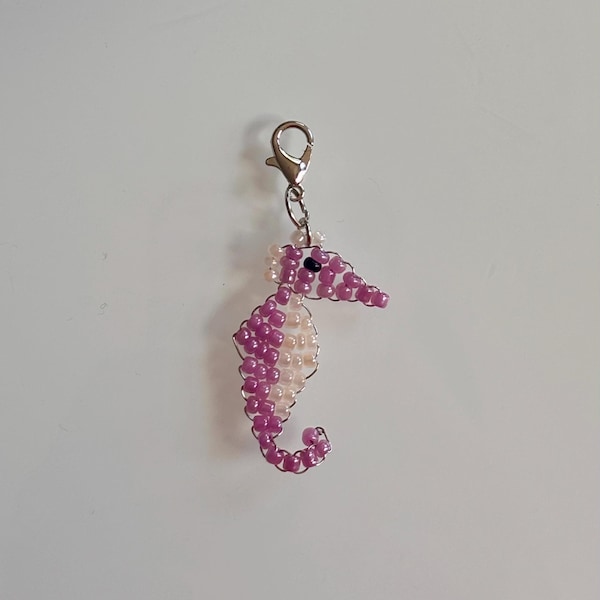 Seahorse Keychain - Etsy