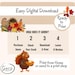 Thanksgiving Royal Icing Transfer Sheets: 5 Cookie Decorating Templates ...