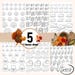Thanksgiving Royal Icing Transfer Sheets: 5 Cookie Decorating Templates ...