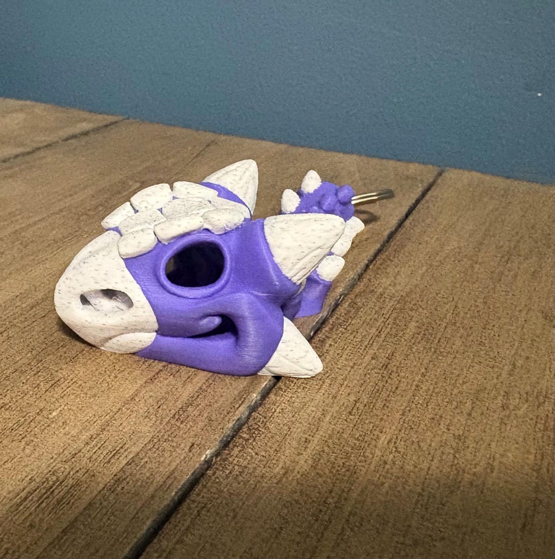 Skeleton Ankylosaurus Keychain - Etsy