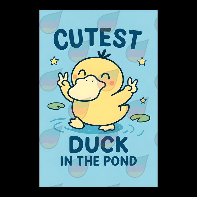 Psyduck Pokemon PNG - Cutest Duck, Kawaii PNG, Anime Png, Anime Print ...
