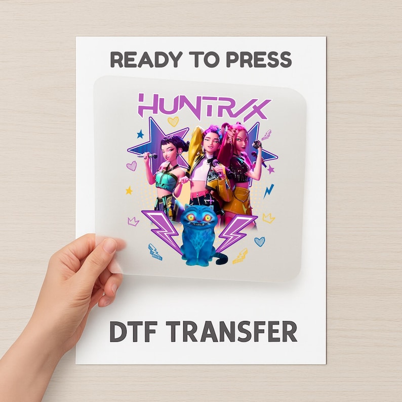 Pop Lover Girl DTF, Ready to Press Pop Music, Pop Lover Kid DTF, Pop ...