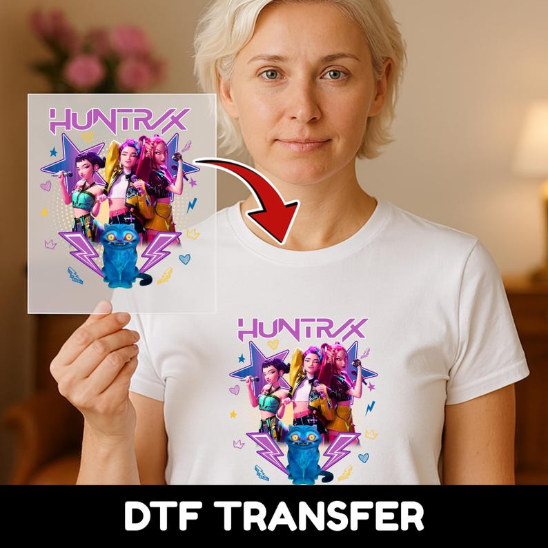 Pop Lover Girl DTF, Ready to Press Pop Music, Pop Lover Kid DTF, Pop ...