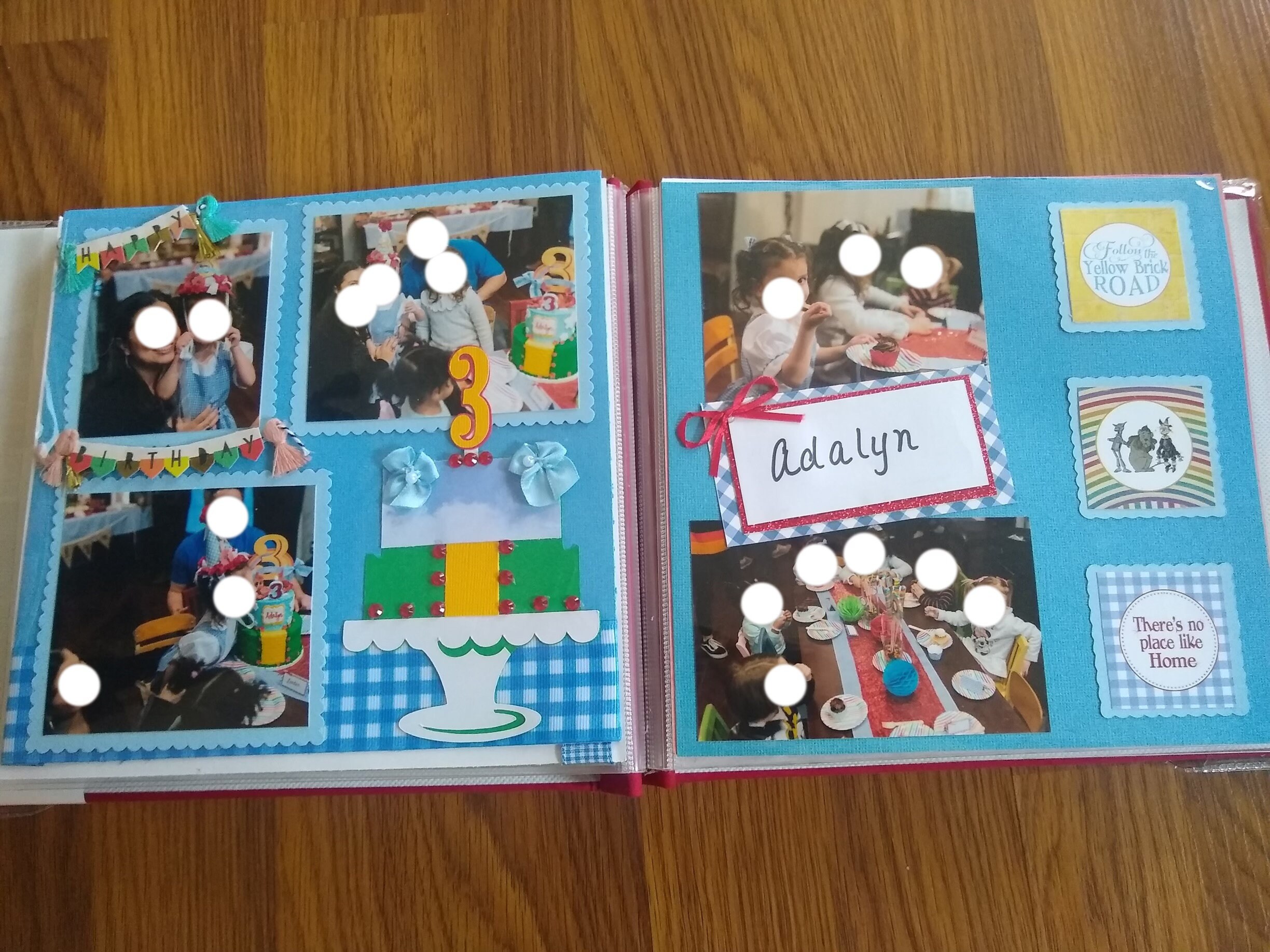 20- Page Premade 8x8 Wizard of Oz Scrapbook Album - Etsy