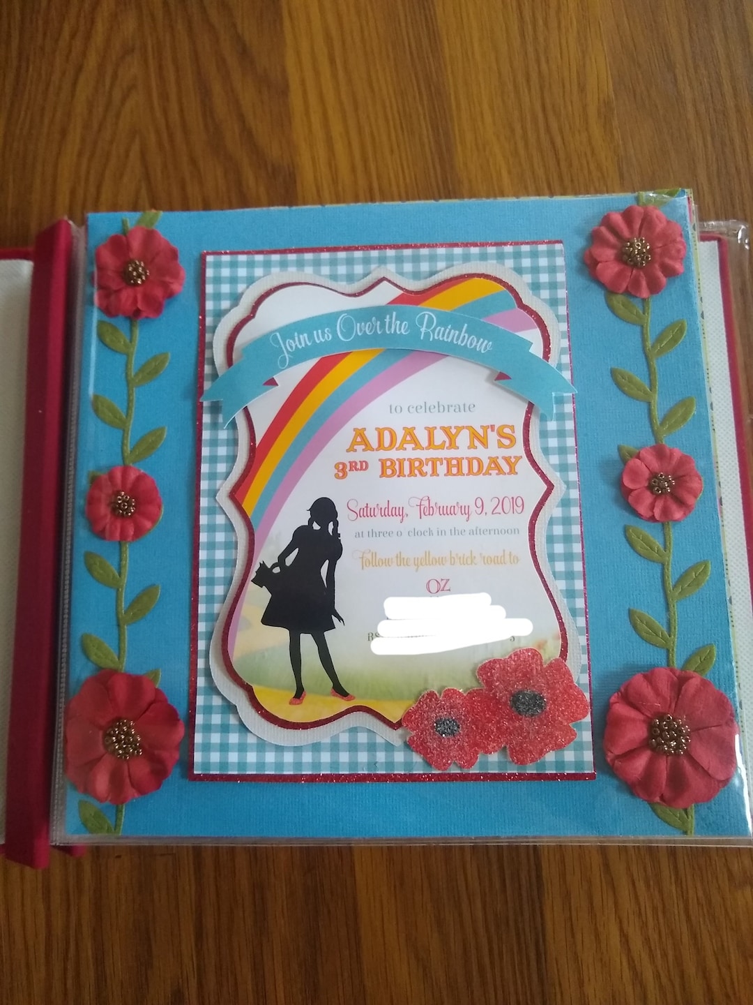 20- Page Premade 8x8 Wizard of Oz Scrapbook Album - Etsy