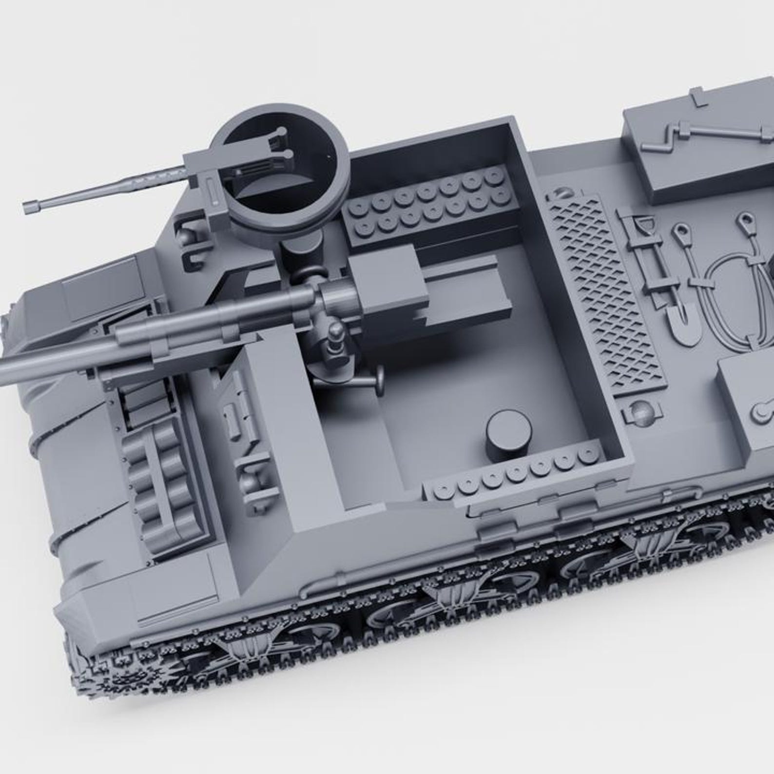 28mm World War 2-resin Printed Priest M7B1 105mm HMC With Sherman ...