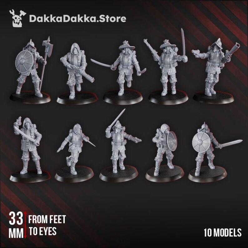 Conquistadors X10 | Dakkadakka | Resin | Fantasy | Rpg | Tabletop Games ...