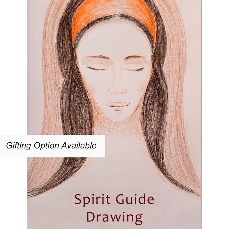 Custom Spirit Guide Drawing | Intuitive Psychic Art With Channeled ...
