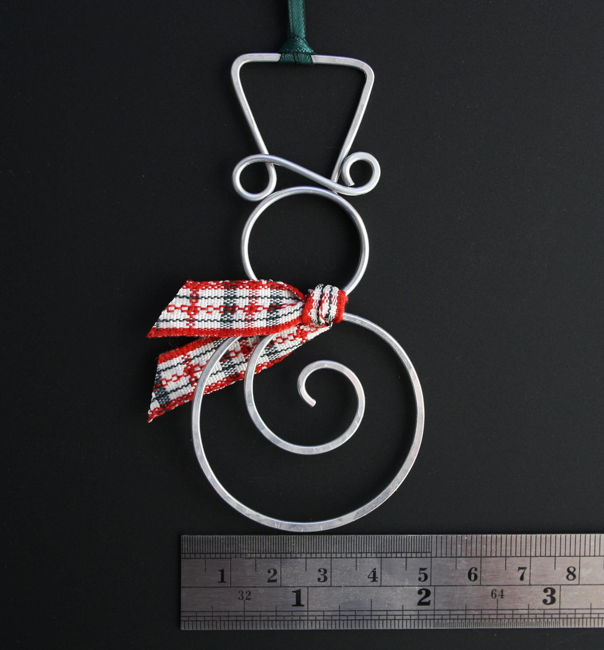 Wire Wrapped Snowman Christmas Tree Ornament Template Pattern - Etsy UK