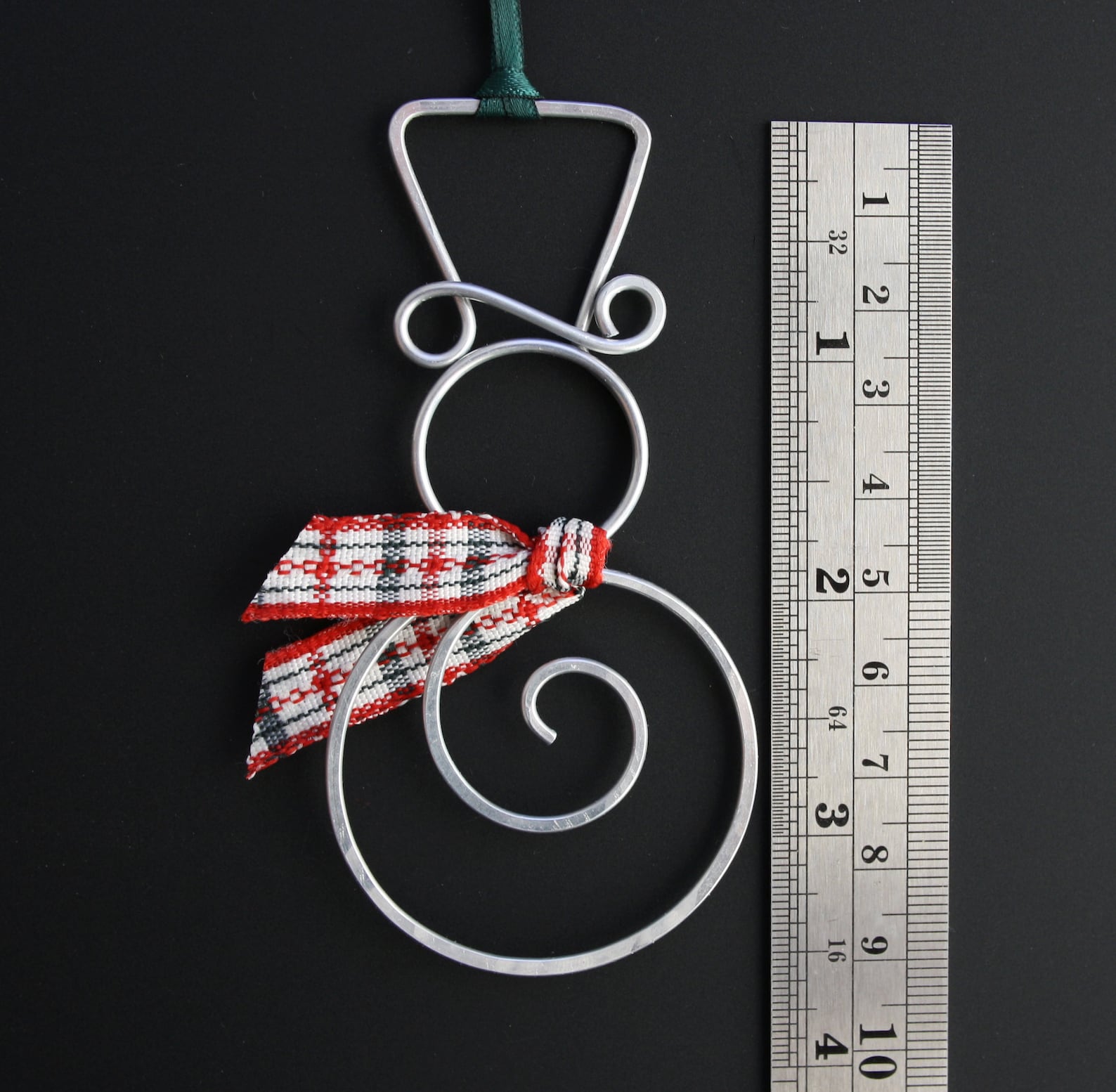 Wire Wrapped Snowman Christmas Tree Ornament Template Pattern ...