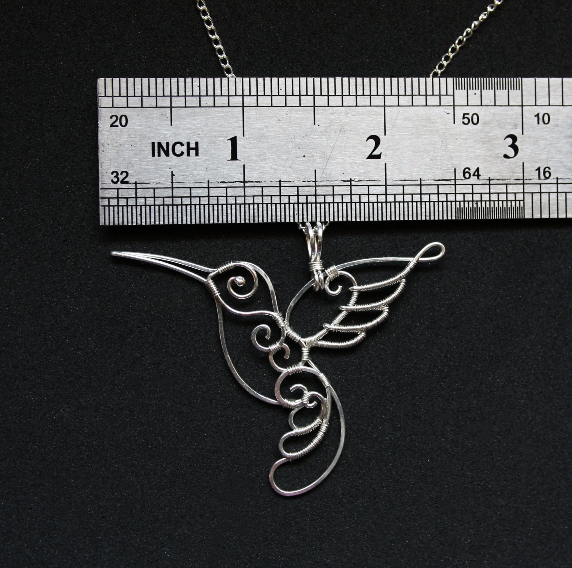 Wire Wrapped Hummingbird Pendant Template Pattern : | Etsy