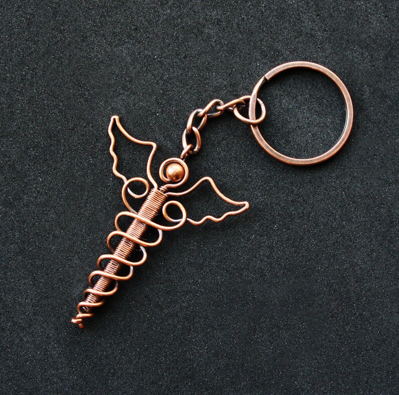 Wire Wrapped Caduceus Template : Downloadable File With Video Tutorial ...