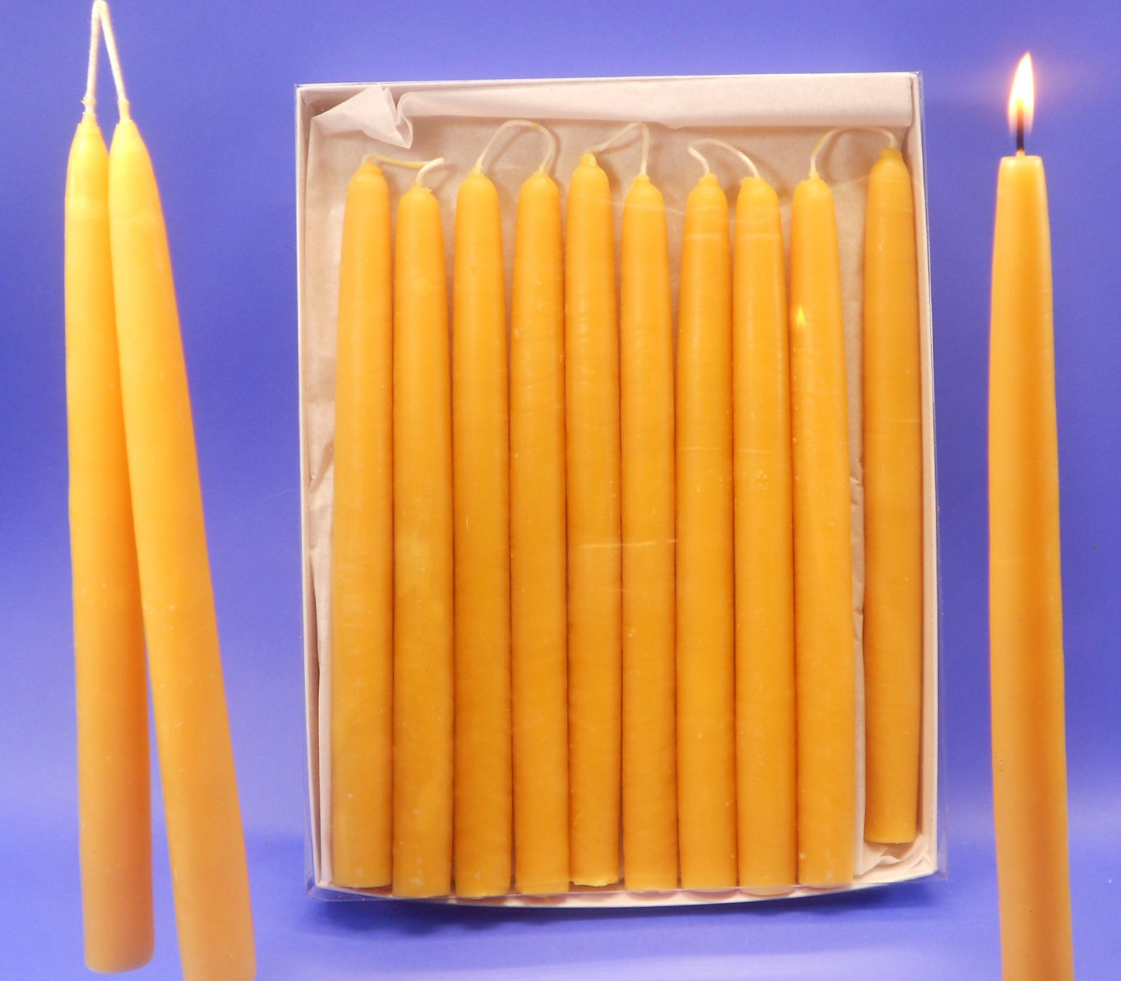 50 Pair Of 3 4 X 10 Bees Wax Tapers 100 Pure Etsy 50-pair-of-3-4-x-10-bees-wax-tapers-100-pure-etsy