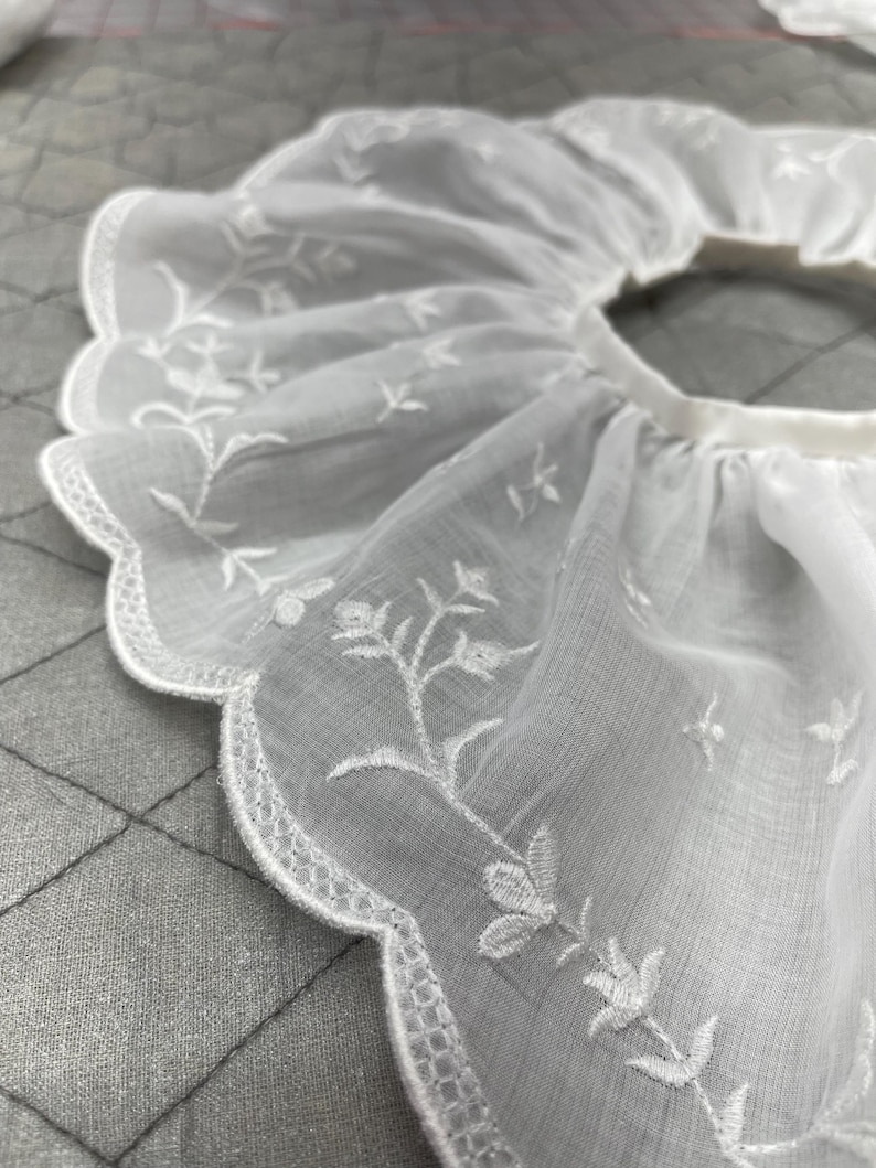 Pair of 18th Century Engageantes /sleeve Ruffles /colonial ...