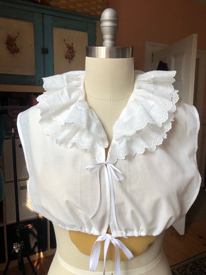 Layered Ruffle Regency Chemisette - Etsy