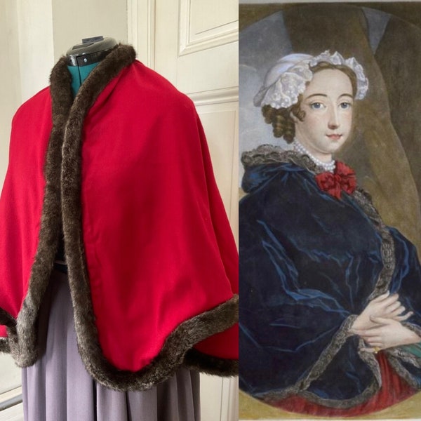 18th Century Cloak - Etsy