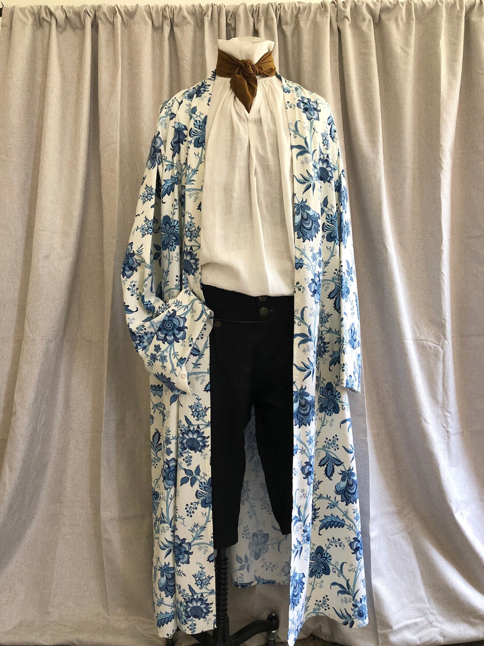 Mens 18th Century/ Regency / Federalist Era Banyan Dressing - Etsy