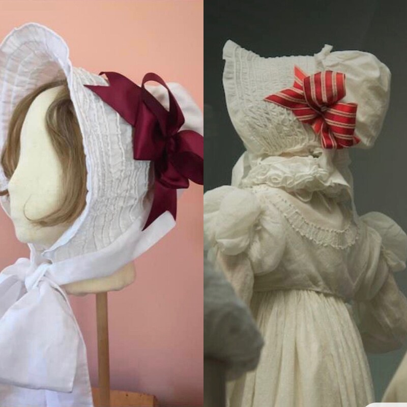 Regency Era Bonnet - Etsy