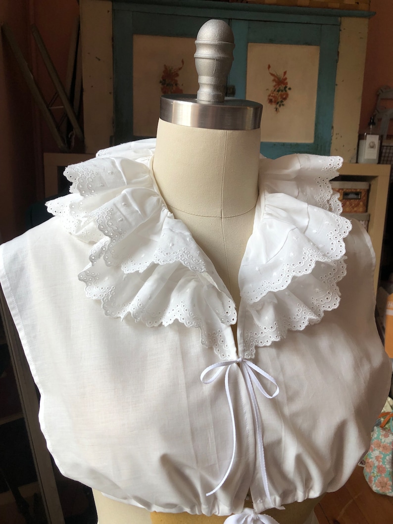 Layered Ruffle Regency Chemisette - Etsy