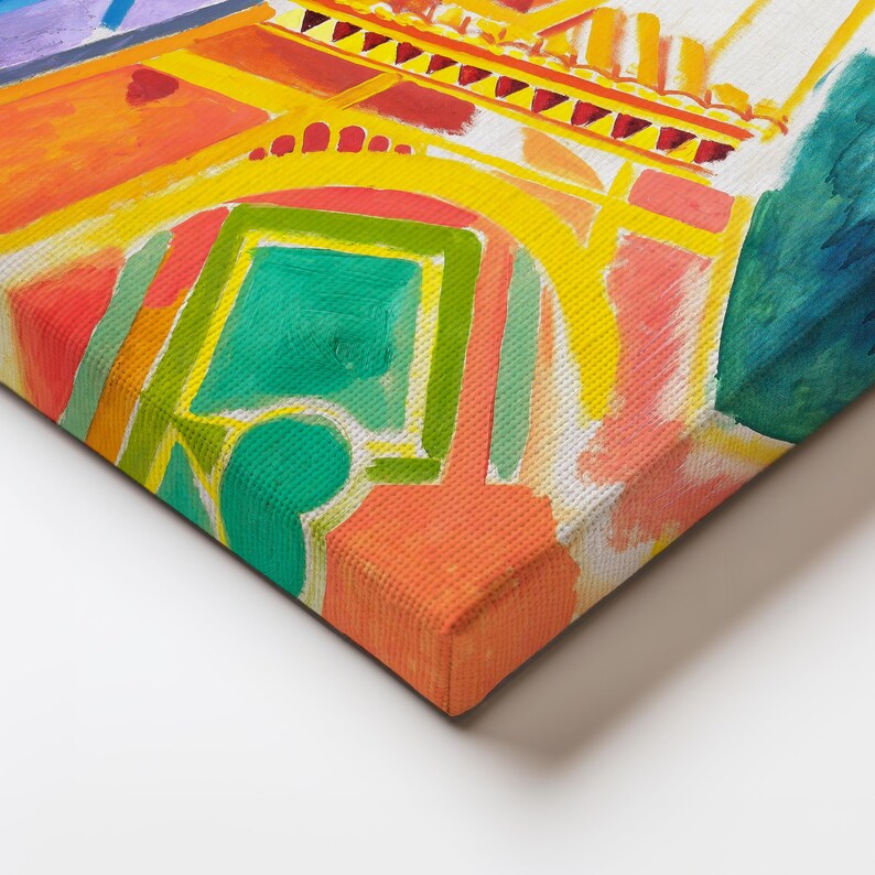 Robert Delaunay “eiffel Tower” Print | Vibrant Cubist Modern Art ...