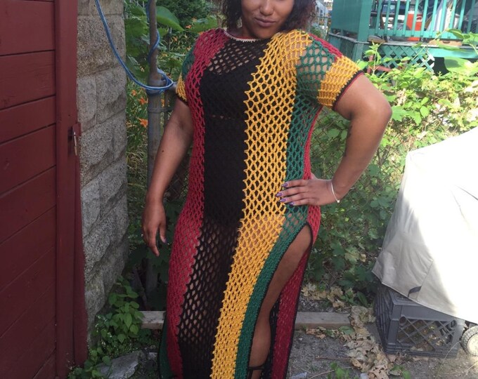 Rihanna WORK Dance Hall Dress - Etsy