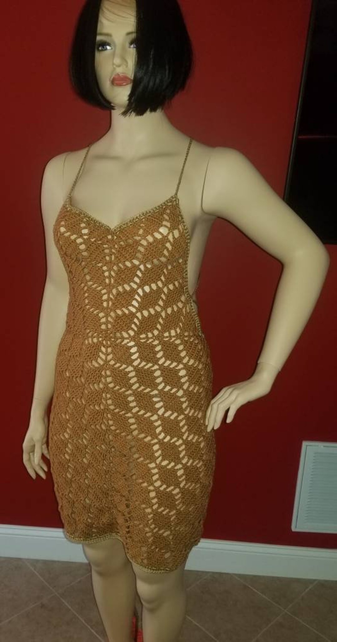 Lacey Leaf Dress - Etsy