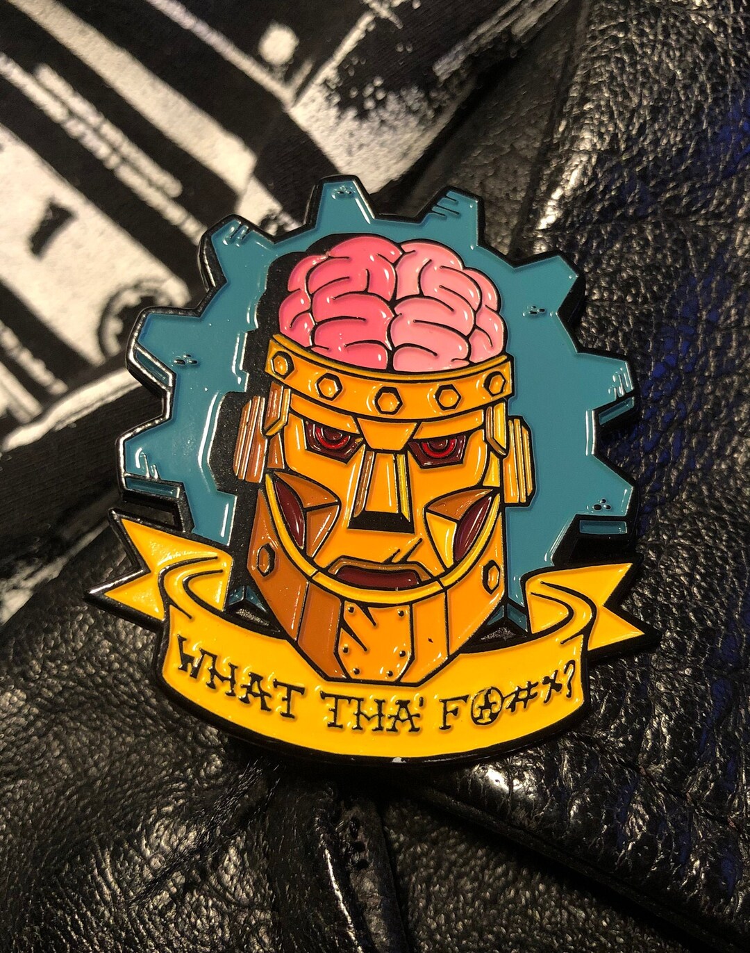 What Tha' F@#%, Cliff? -soft Enamel Pin - Etsy