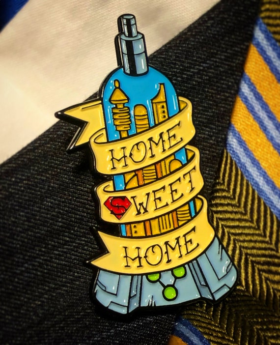 Home Sweet Home soft Enamel Pin - Etsy