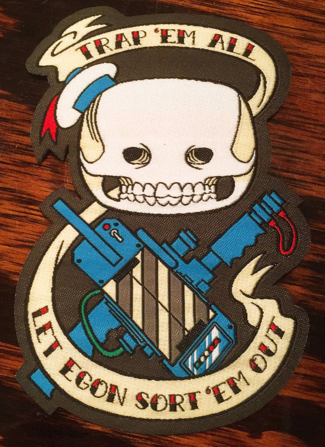 Trap 'em All Woven Patch - Etsy