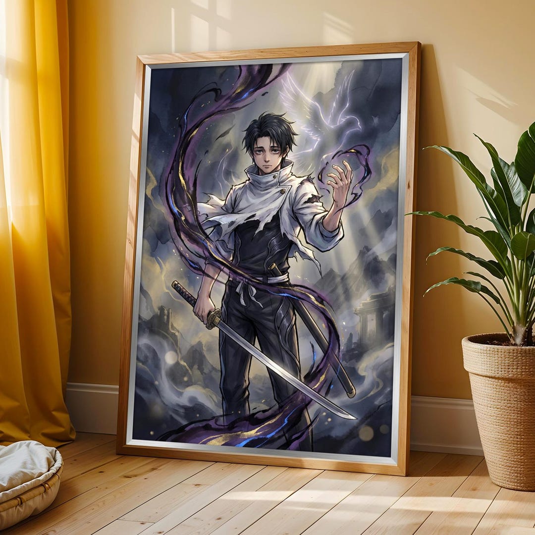 Yuta Okkotsu Poster: Jujutsu Kaisen Anime, Cursed Energy Art - Etsy