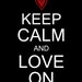 Keep Calm and Love on Digital Printable 8x10 JPEG File - Etsy