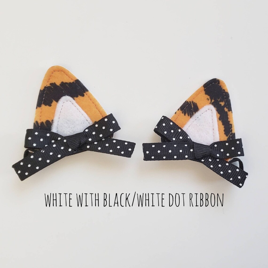 Tiger Costume Tiger Ears Hair Clips for Tiger Halloween | Etsy